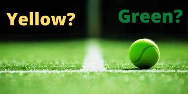 What Color is a Tennis Ball? Are Tennis Ball Green/Yellow